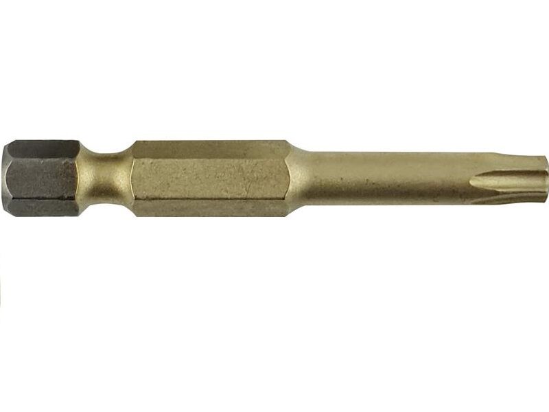 1/4" STAR Bit TX40 50 mm ZrN 10pcs, 37,33