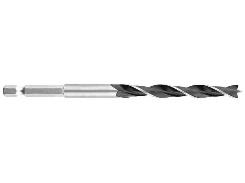 Wood twist drill bit ECO - Ø 10.0 mm with 6.35 mm [1/4"] hexagonal sh ...