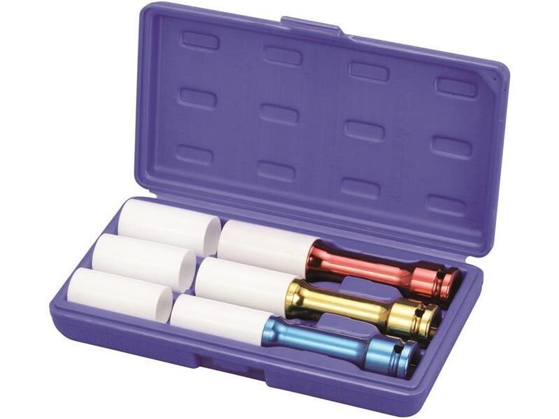 Extra Thin Wall Sockets Sets Impact Socket Set (3 Piece), Extra Long